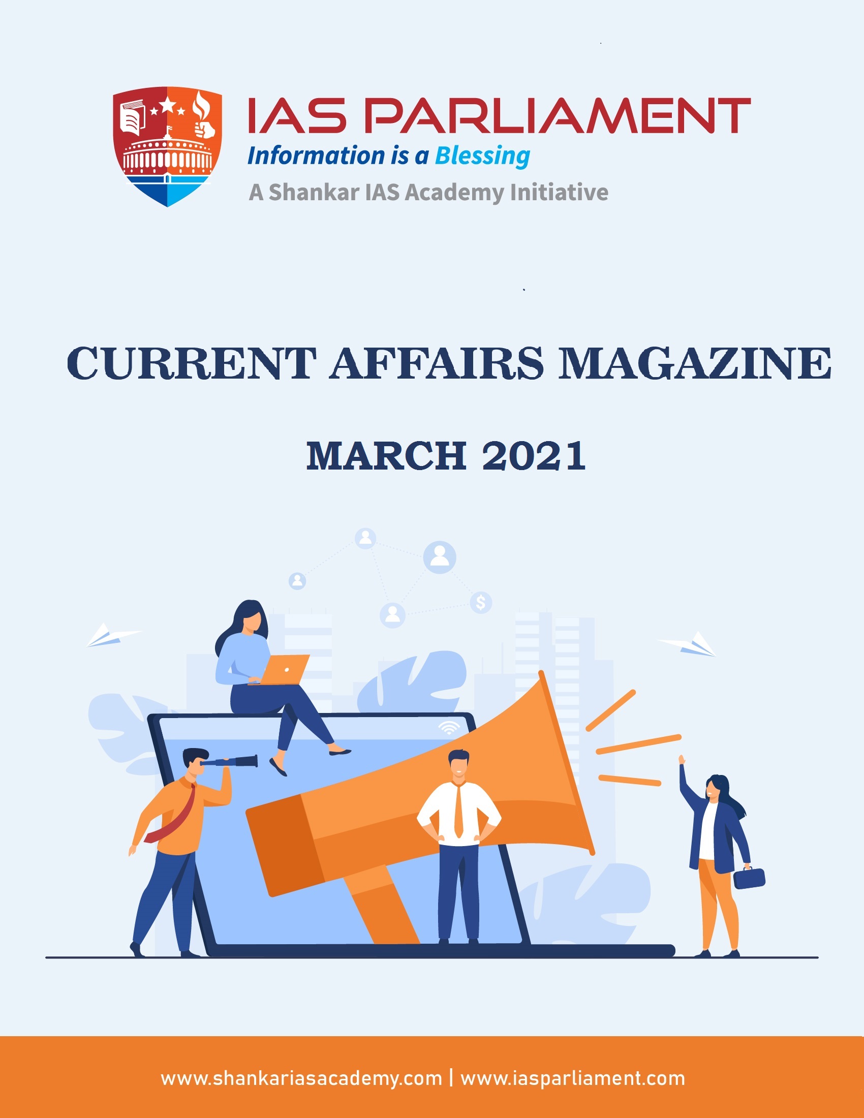 UPSC Current Affairs Magazine March 2021 | Downloads