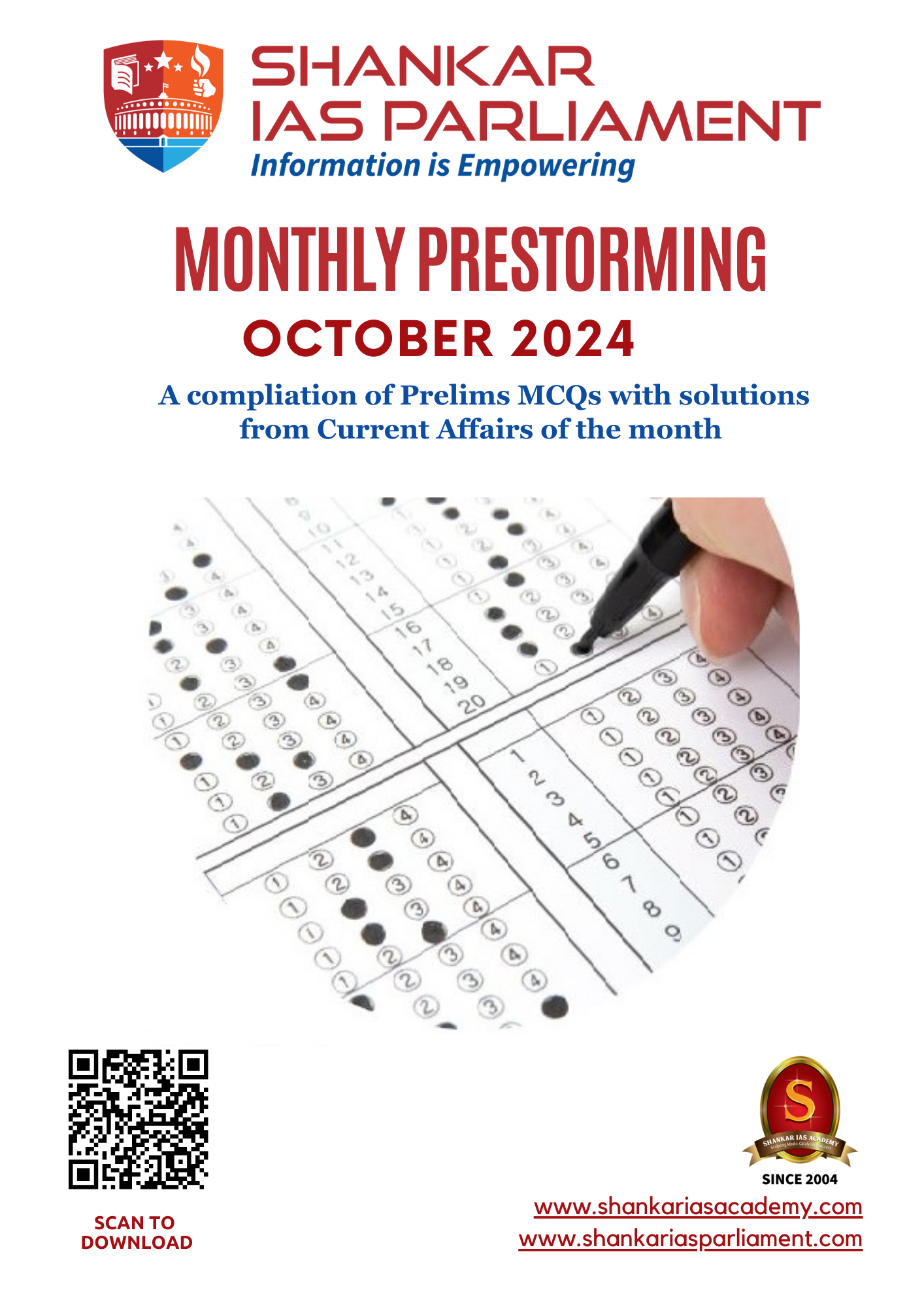 Monthly Prestorming October…