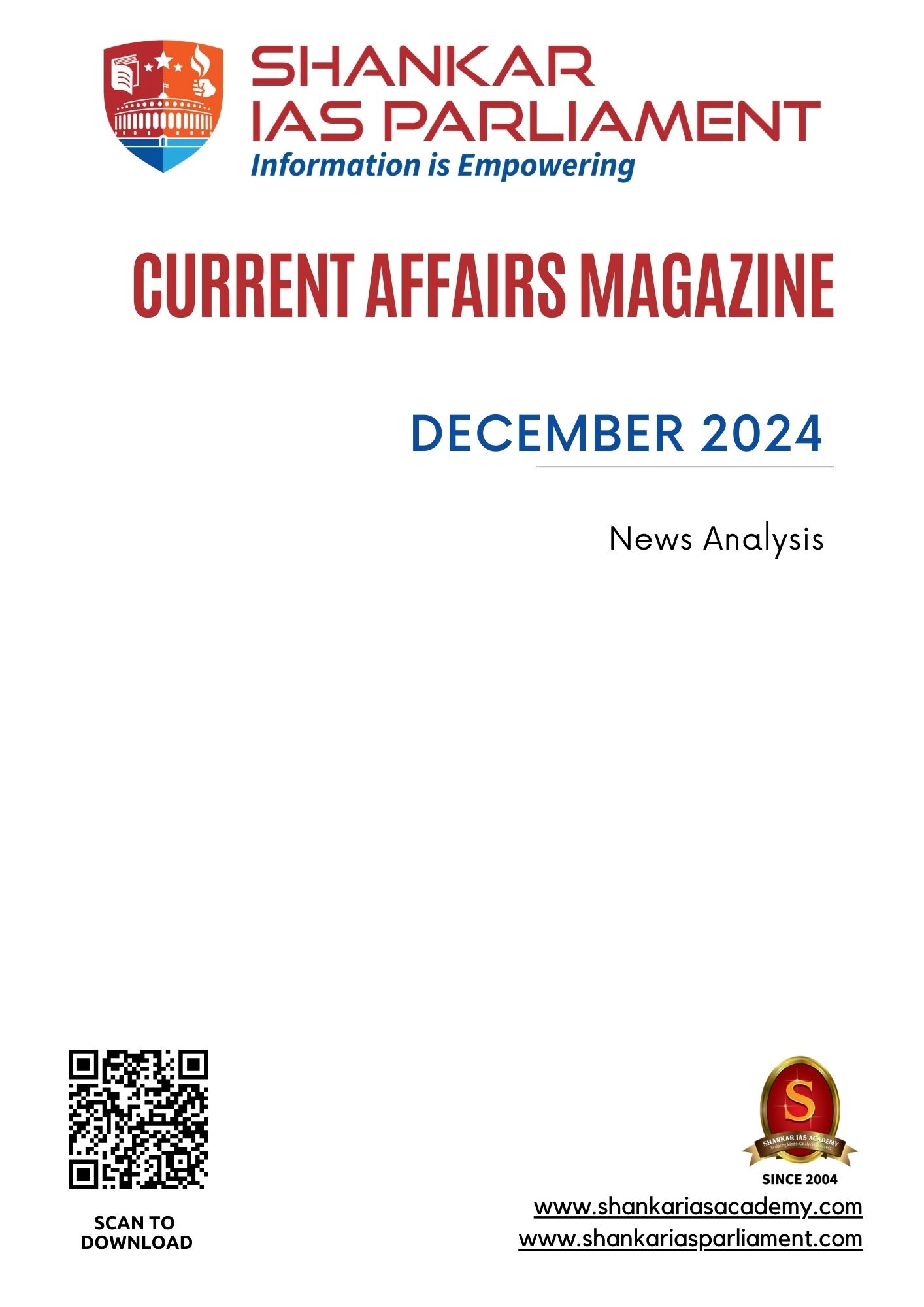 UPSC Daily Current Affairs | Shankar IAS Parliament